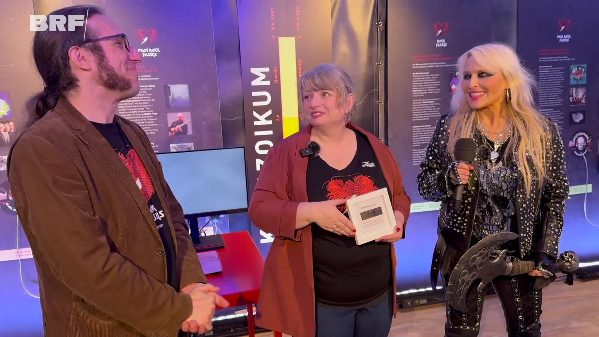 Für die Ewigkeit: Metal-Queen Doro Pesch gibt einem Fossil ihren Namen ...